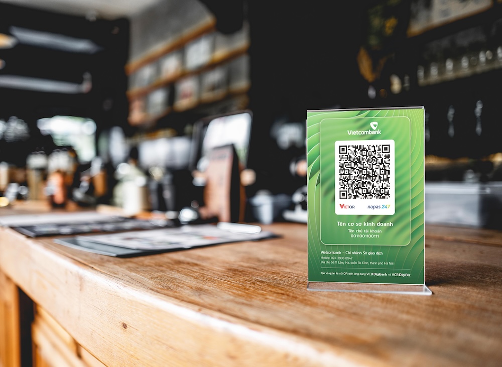 Vietcombank ra mắt bộ giải pháp 'QR nhận tiền' & 'Quản lý doanh thu ...